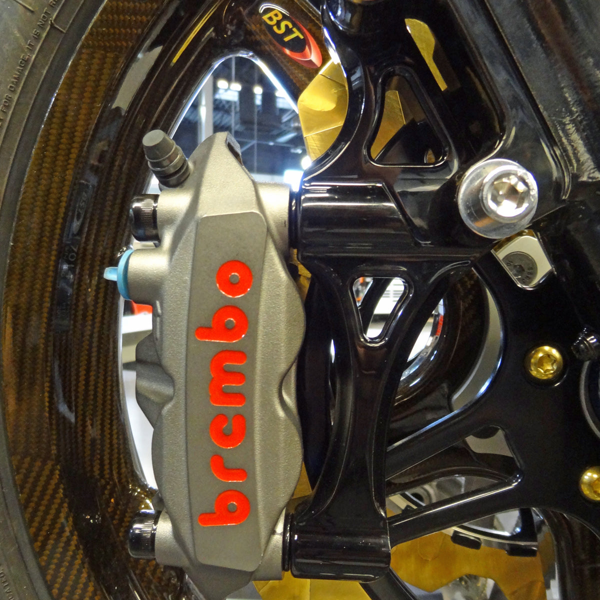 Front Axial to Radial Caliper Mounts - Black Powdercoat – Stunner Cycles